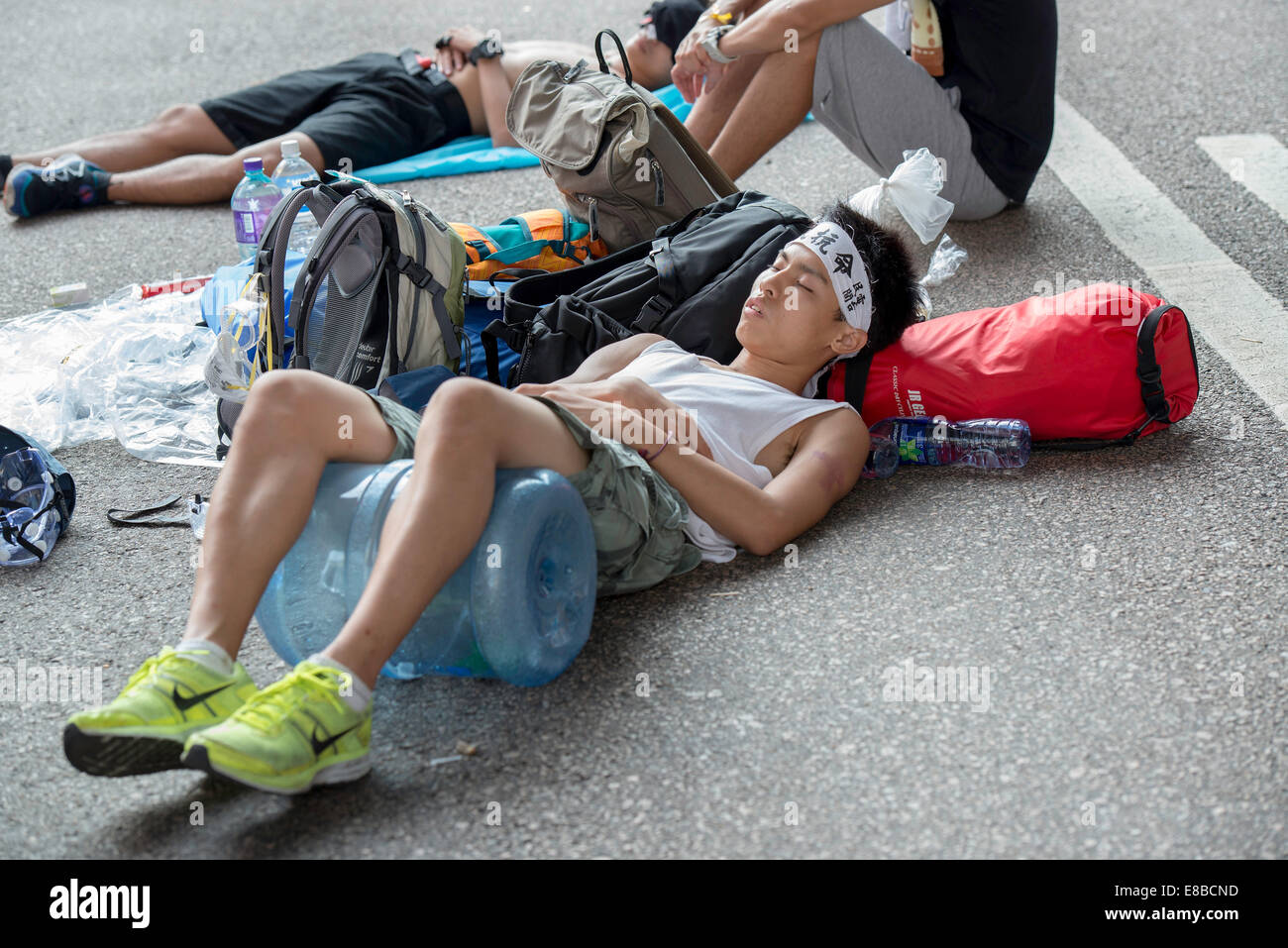 Protesters block roads hi-res stock photography and images - Alamy