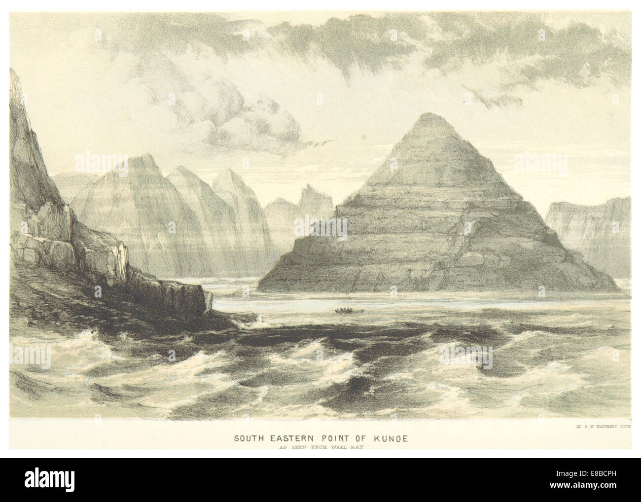 MARIA (CRUISE-1854) SOUTH EASTERN POINT OF KUNDE (AS SEEN FROM WAAL BAY ...