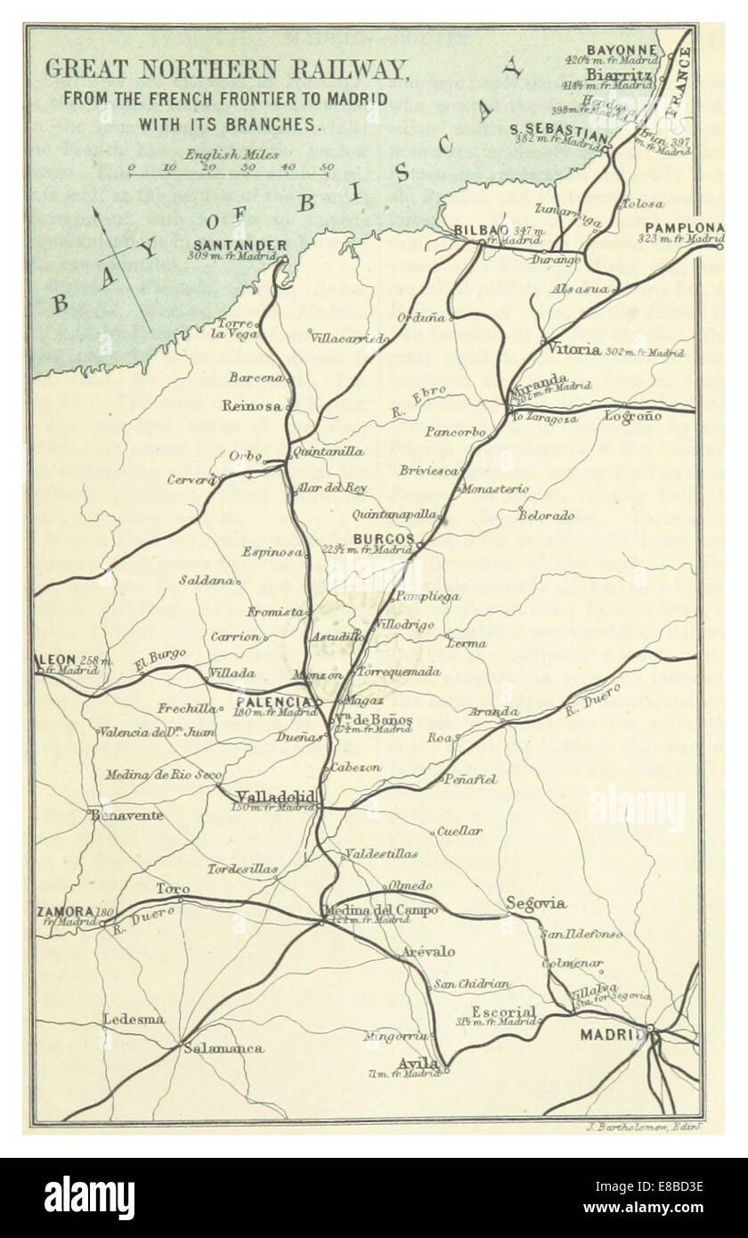 This 1895 railroad map by O'Sheas provides a detailed sketch of the ...