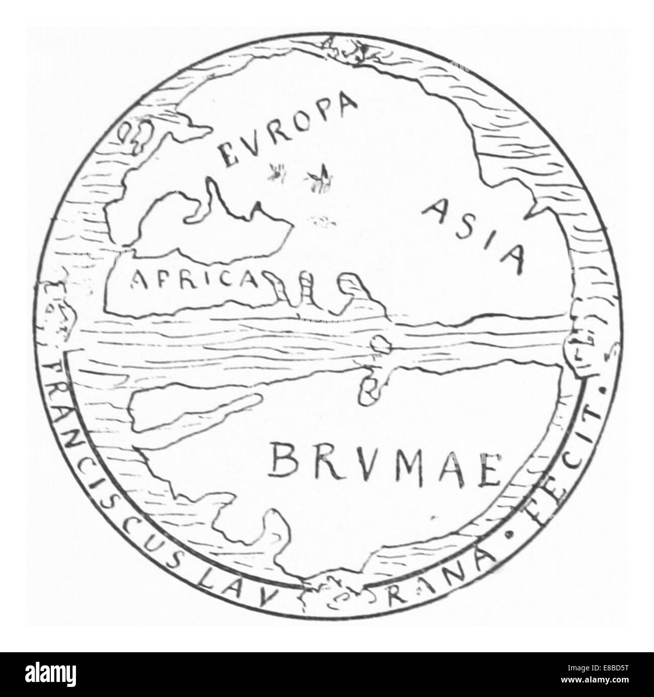 Medallion depicting Cut Out Stock Images & Pictures - Alamy