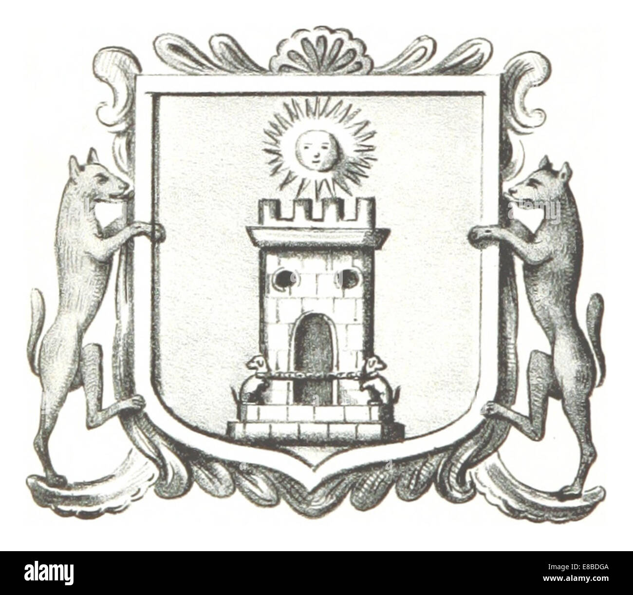 This illustration, titled *Escudos de soberanía de Incas 3*, depicts ...