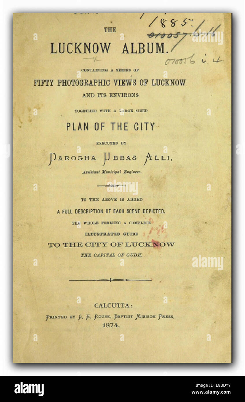 Lucknow map hi-res stock photography and images - Alamy