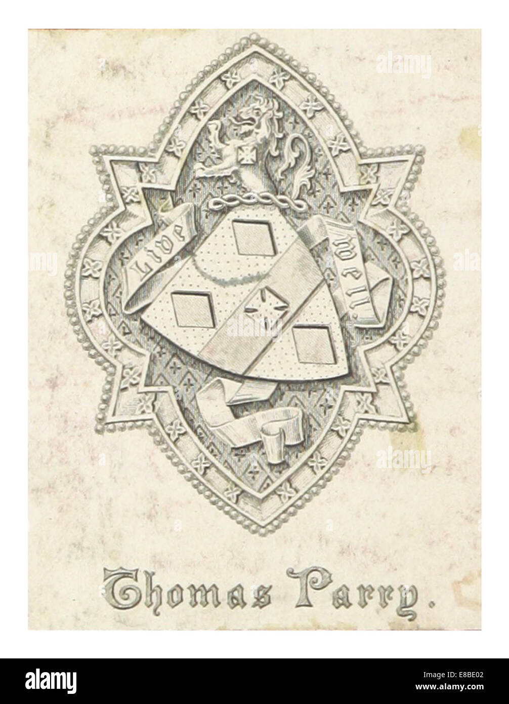 THOMAS PARRY (EXLIBRIS Stock Photo - Alamy