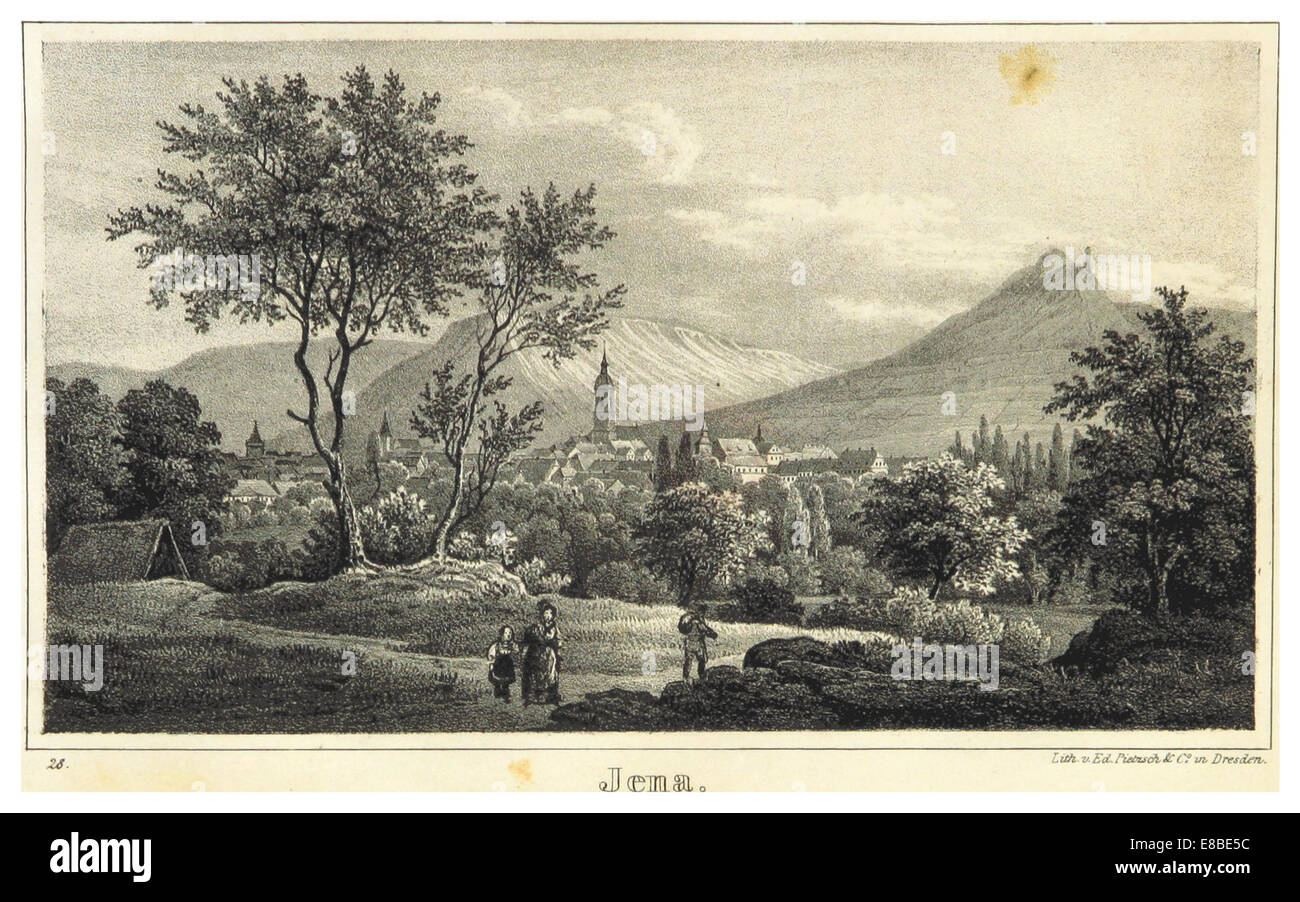 Map of jena hi-res stock photography and images - Alamy