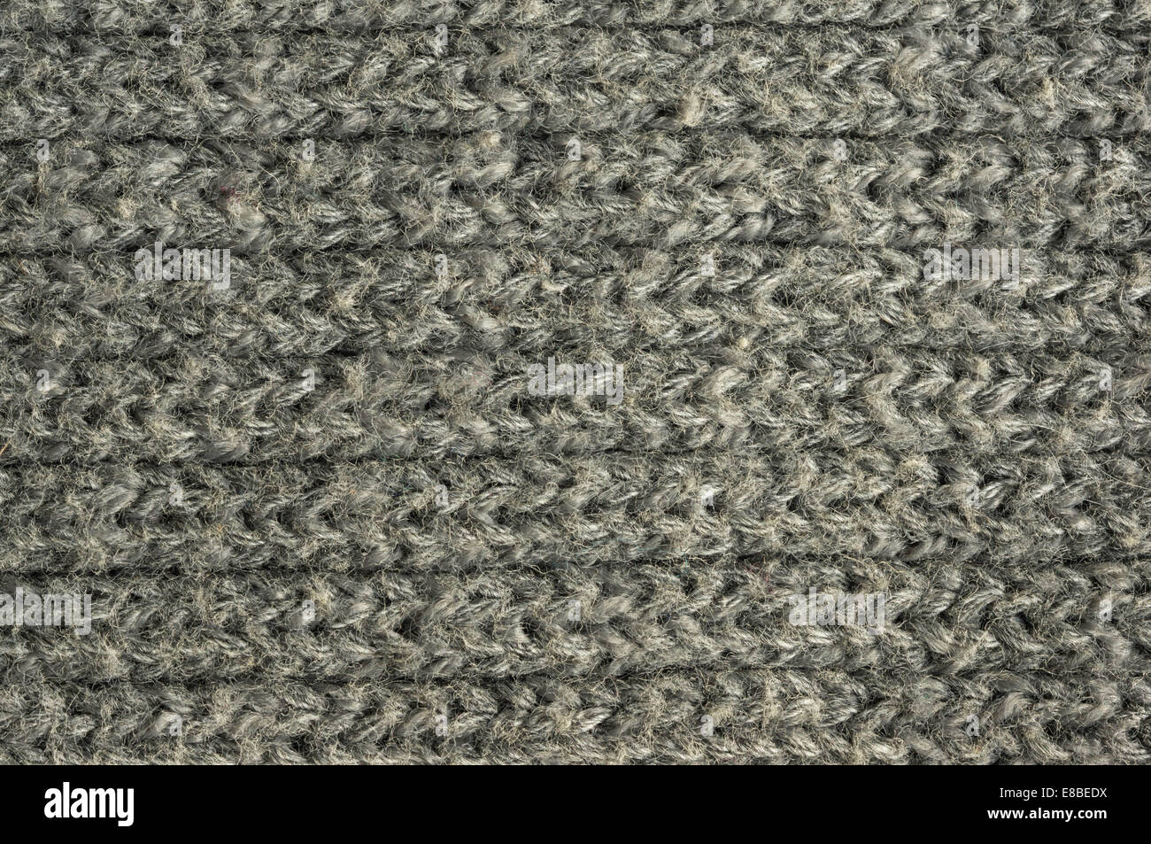 Gray knitted background Stock Photo - Alamy