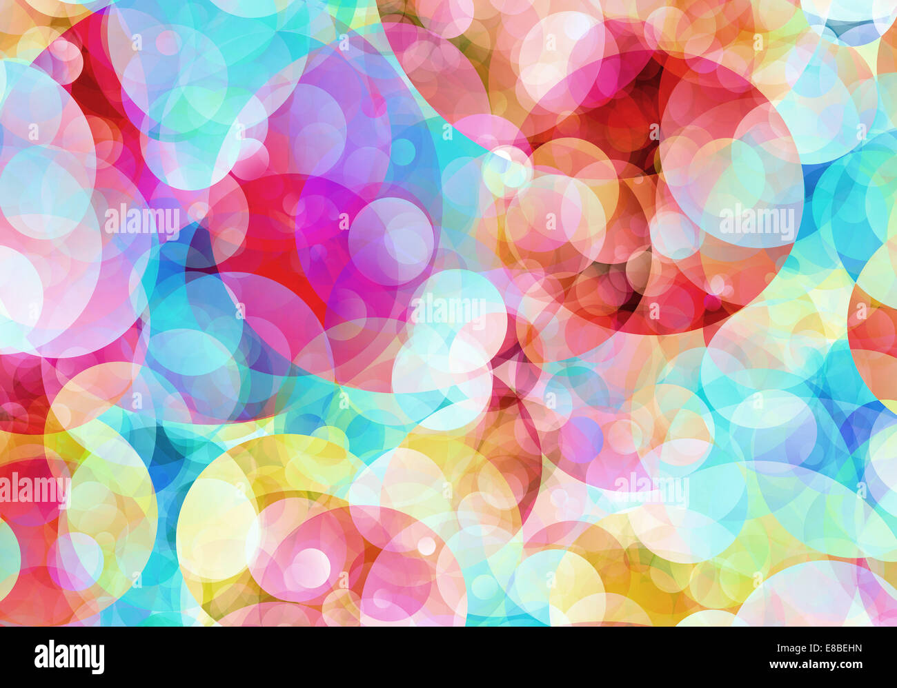 abstract background of colorful spheres Stock Photo - Alamy