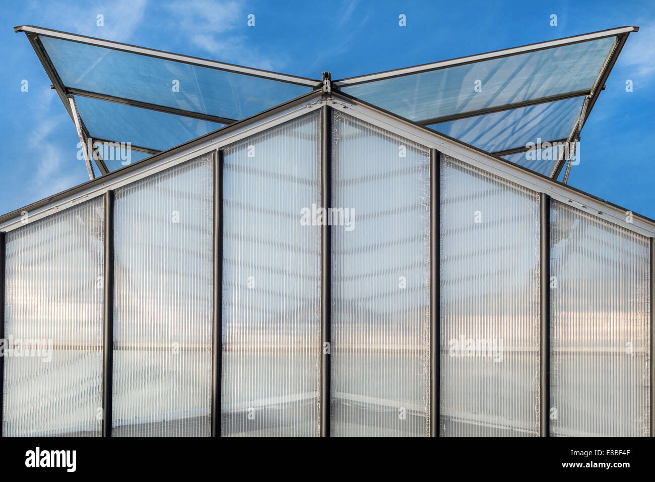 Greenhouse glass roof hi-res stock photography and images - Alamy