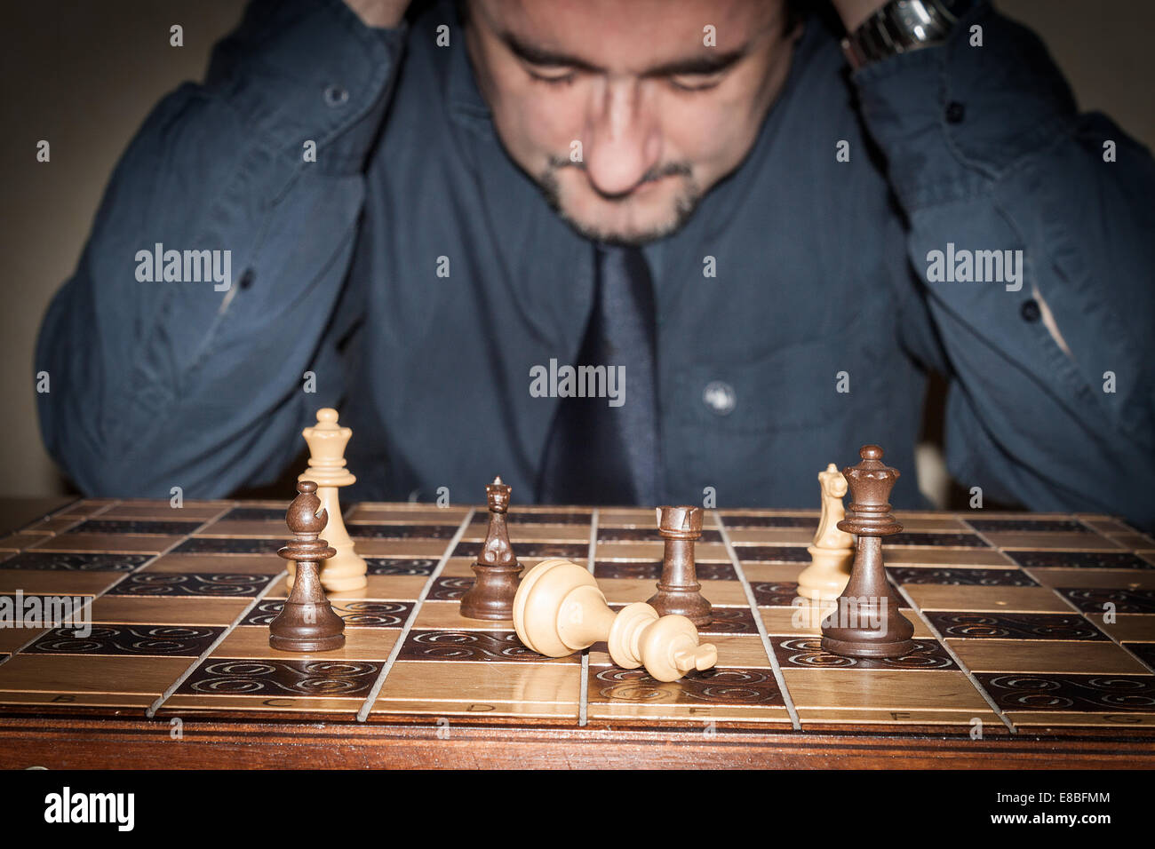 Chess checkmate hi-res stock photography and images - Alamy