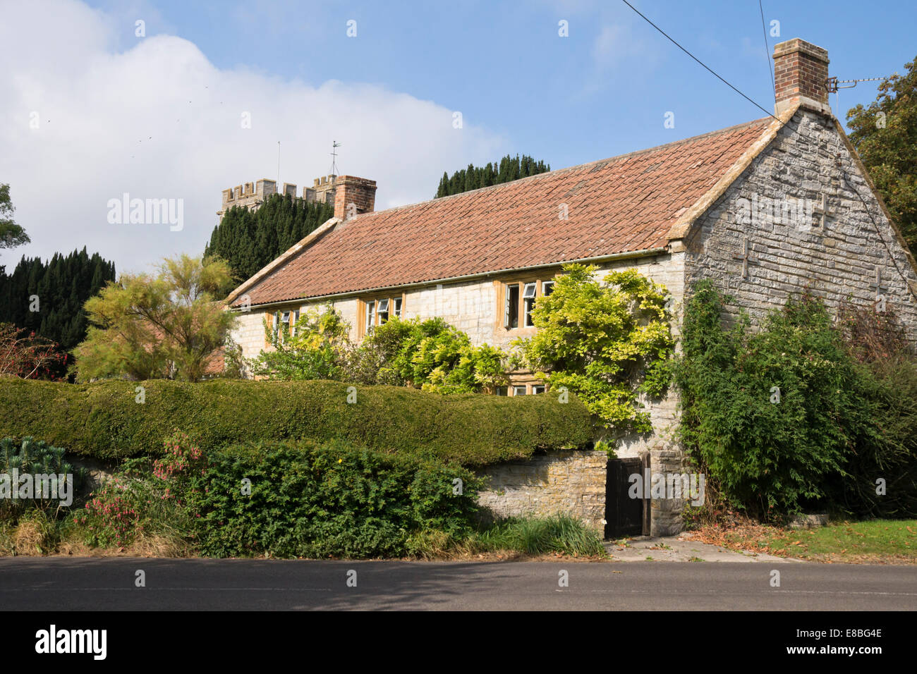 High Ham a small village in Somerset England UK Stock Photo - Alamy