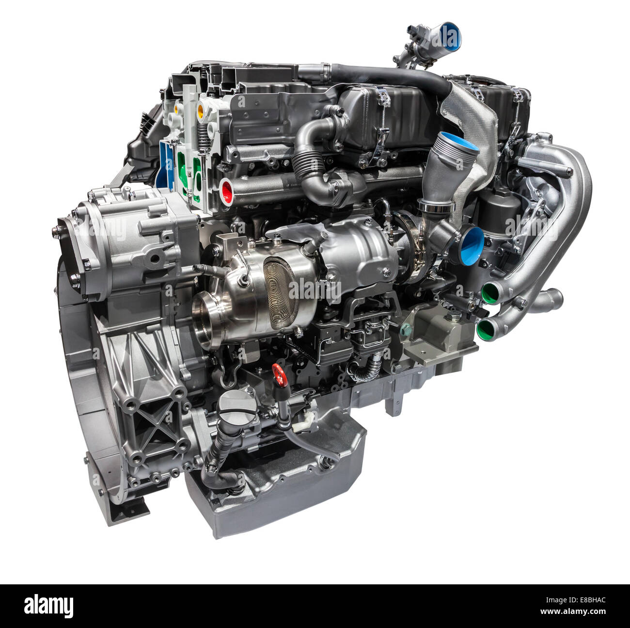 Truck engine hi-res stock photography and images - Alamy