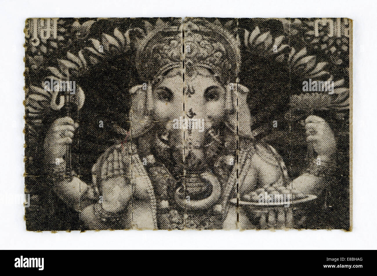 'B&W Ganesh' LSD Blotters Stock Photo - Alamy