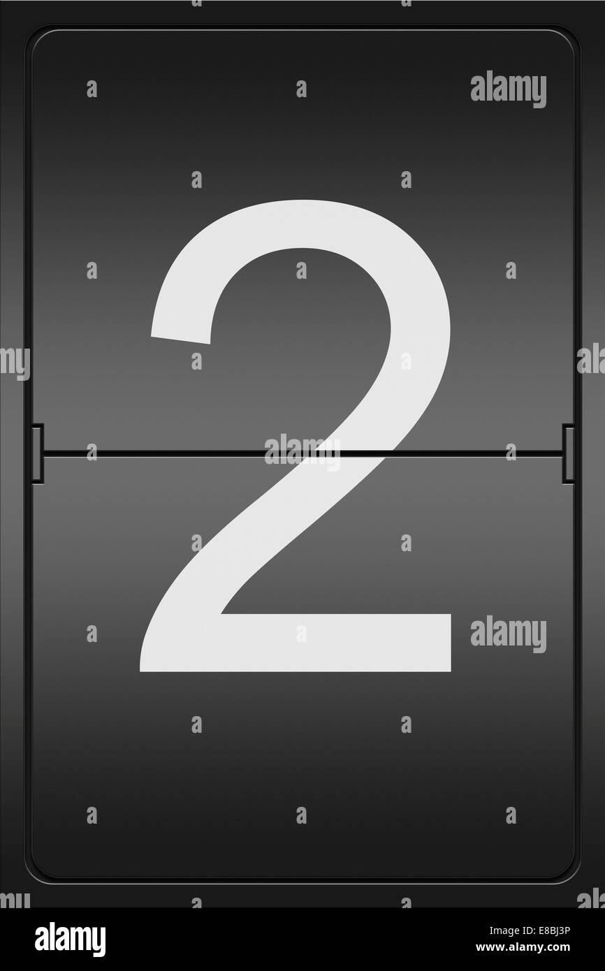 Illustration of a mechanical leter indicator showing the Number 2 Stock ...