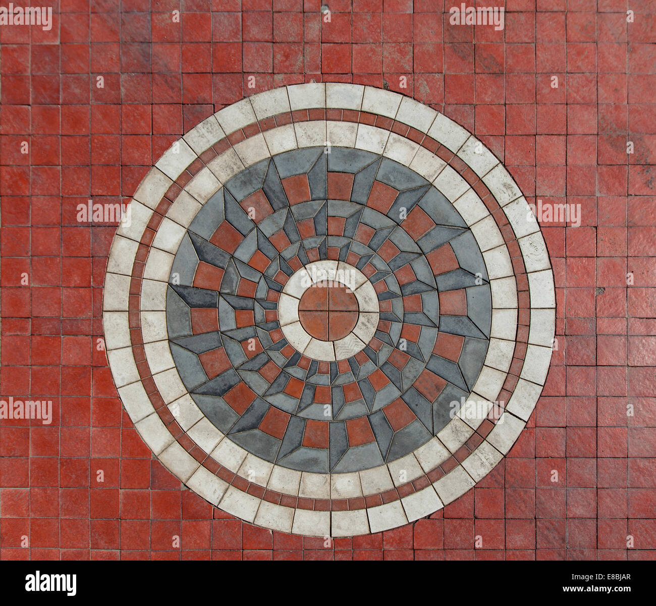 Geometrical paving from Marmaris, Turkey Stock Photo - Alamy