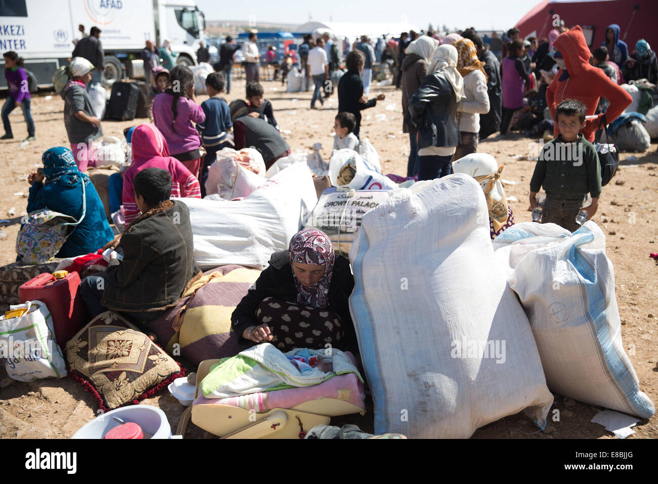 Kobane border hi-res stock photography and images - Alamy
