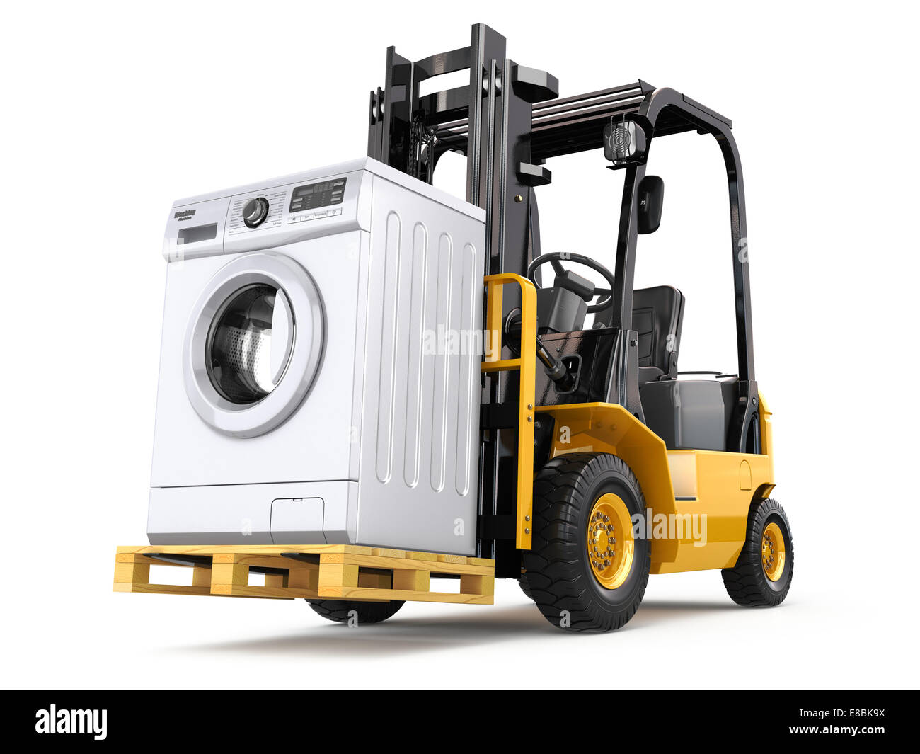 Loading concept pallet truck hi-res stock photography and images - Alamy