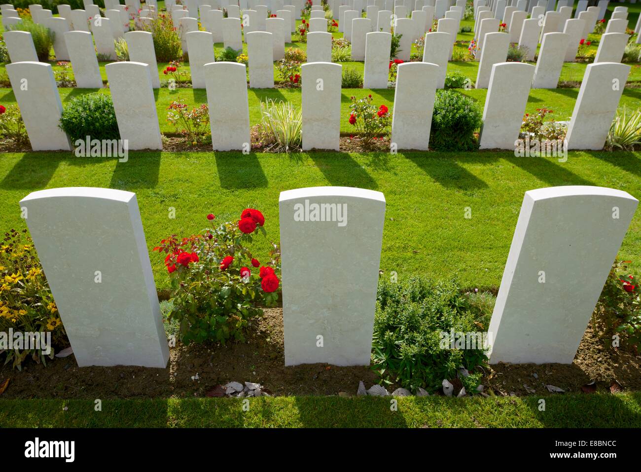 British Cemetery in Bayeux, Normandy, France Stock Photo - Alamy
