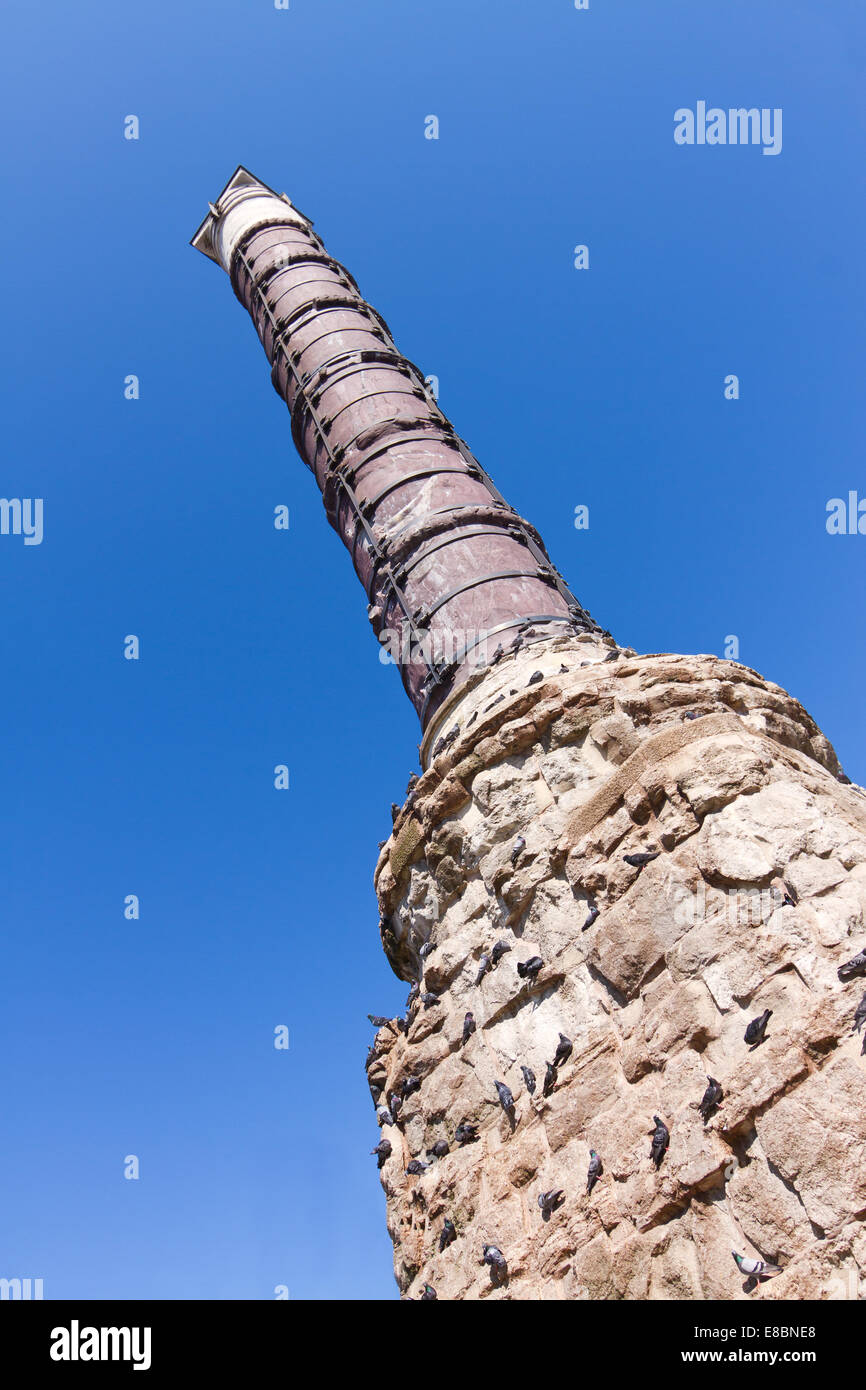 Burnt column istanbul hi-res stock photography and images - Alamy