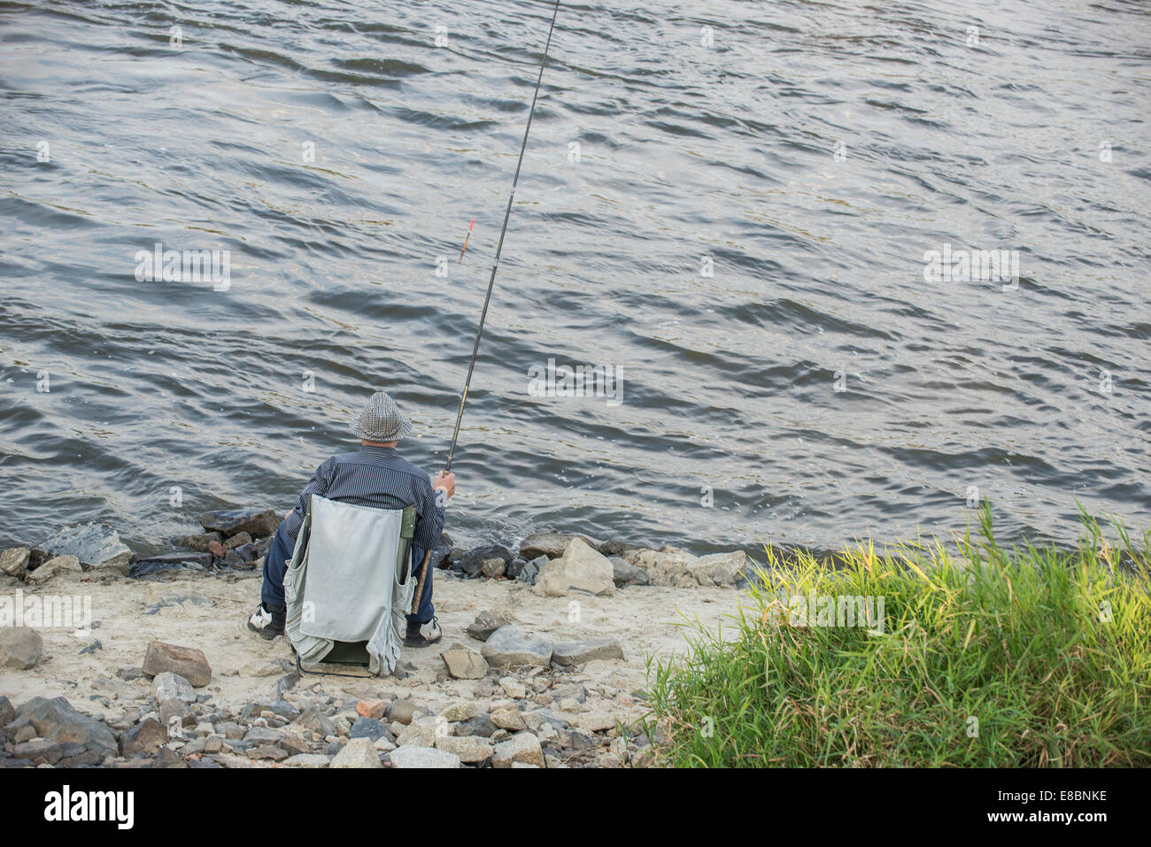 Fishing river vistula warsaw hi-res stock photography and images - Alamy