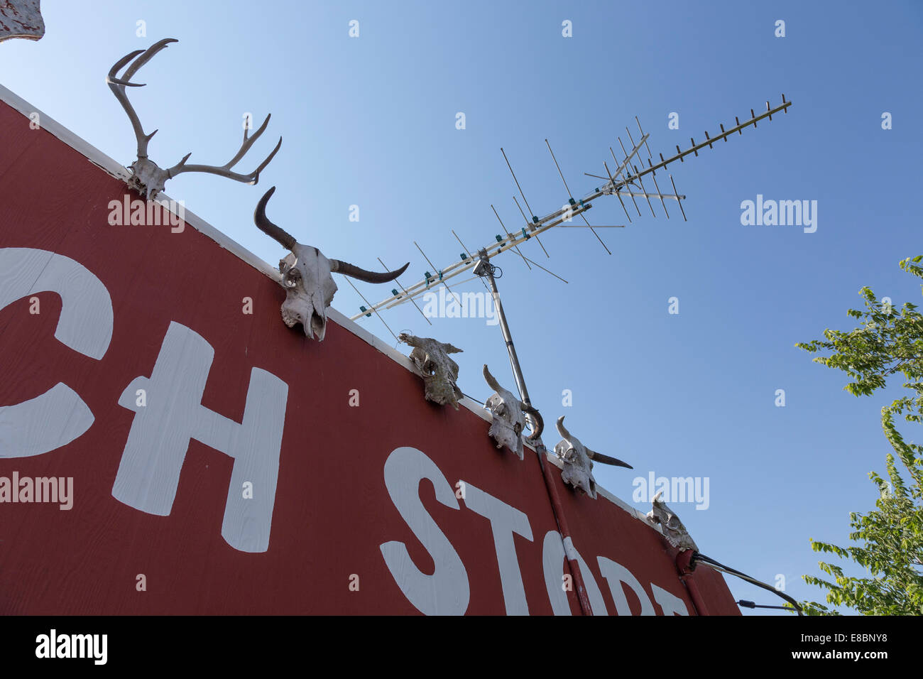 The Ranch Store of the Badlands, Prairie Dog Town, South Dakota, USA ...