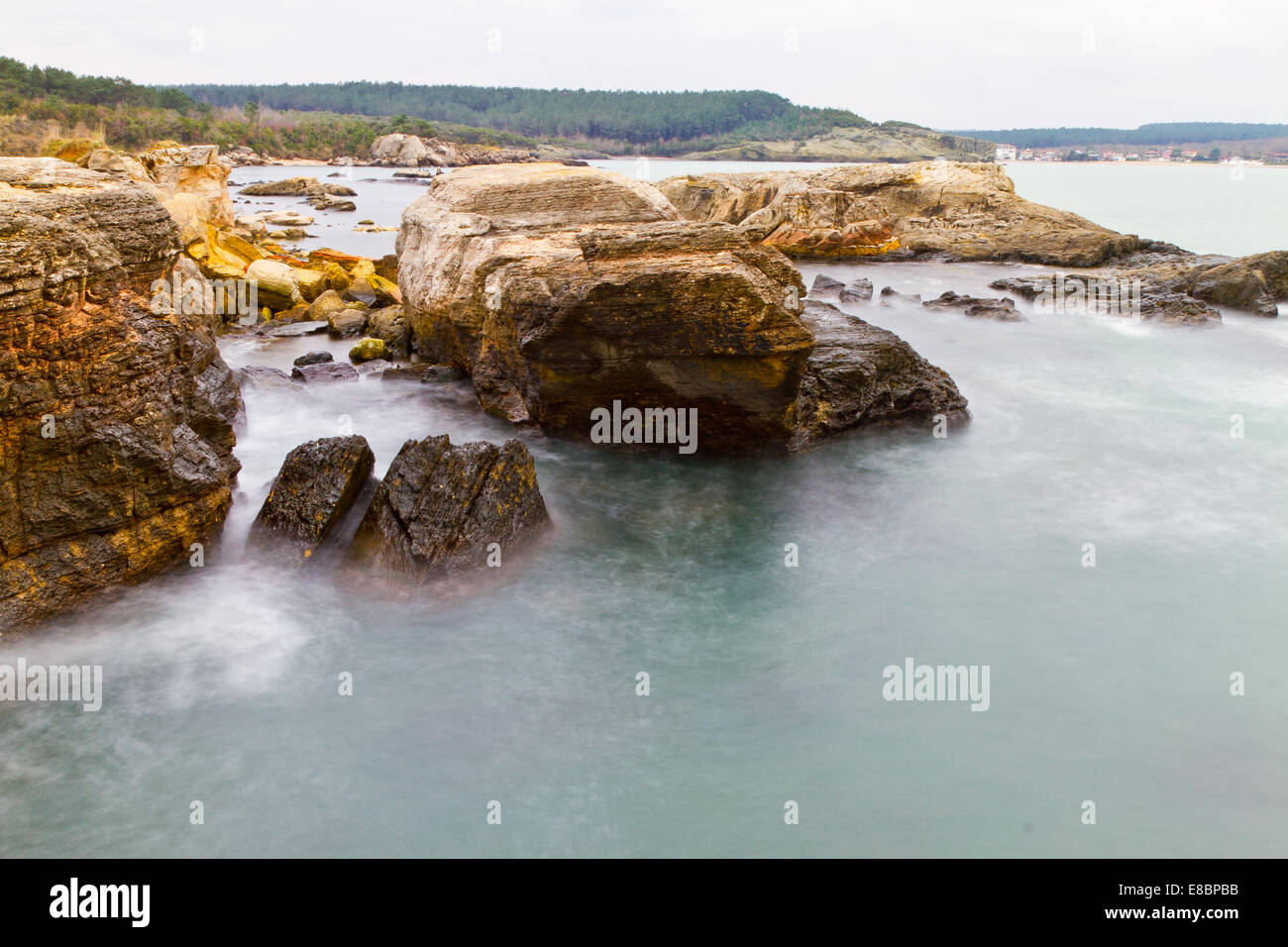 Pembe Kayalar Kefken Turkey Stock Photo - Alamy