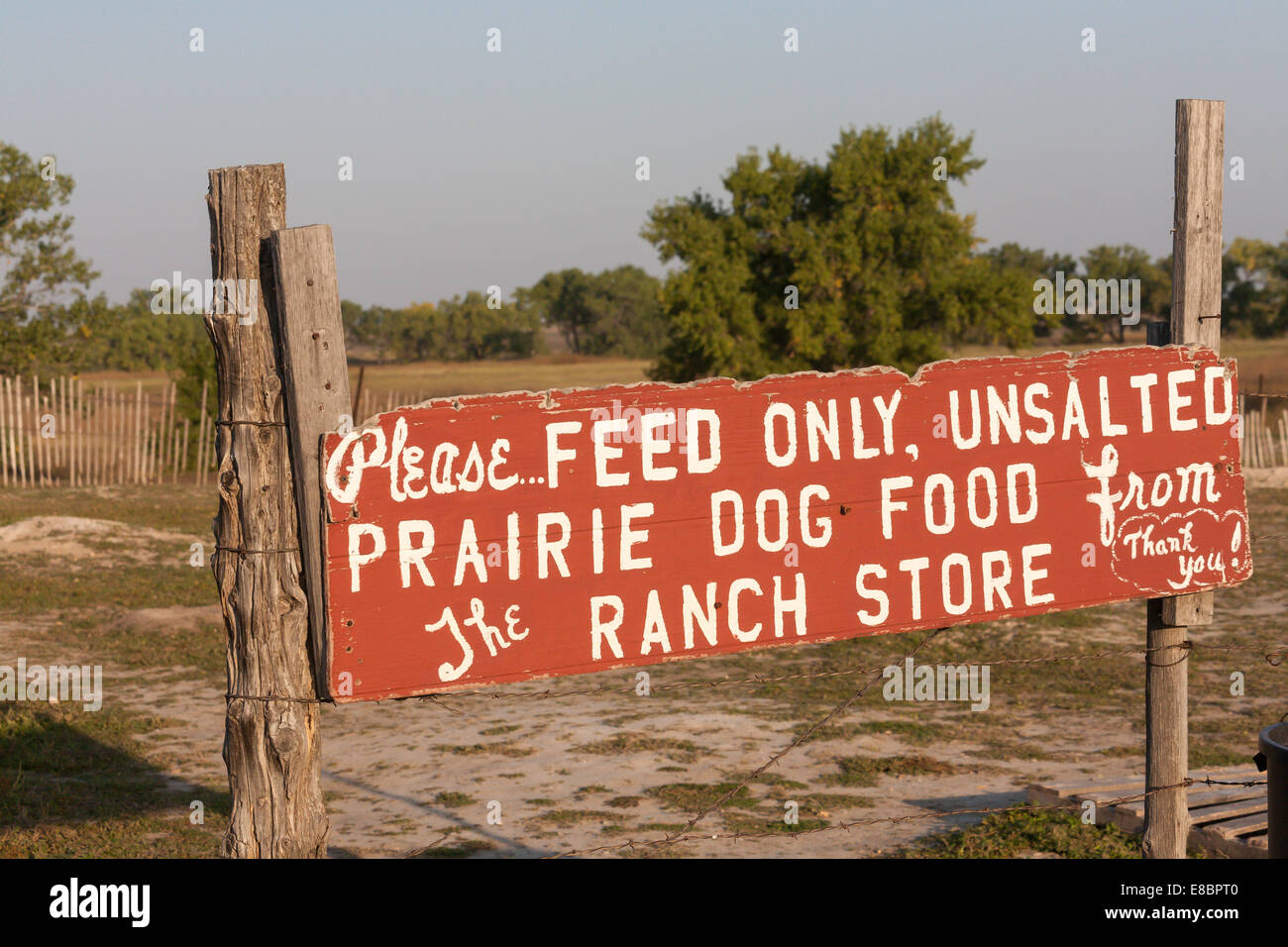 The Ranch Store of the Badlands, Prairie Dog Town, South Dakota, USA ...