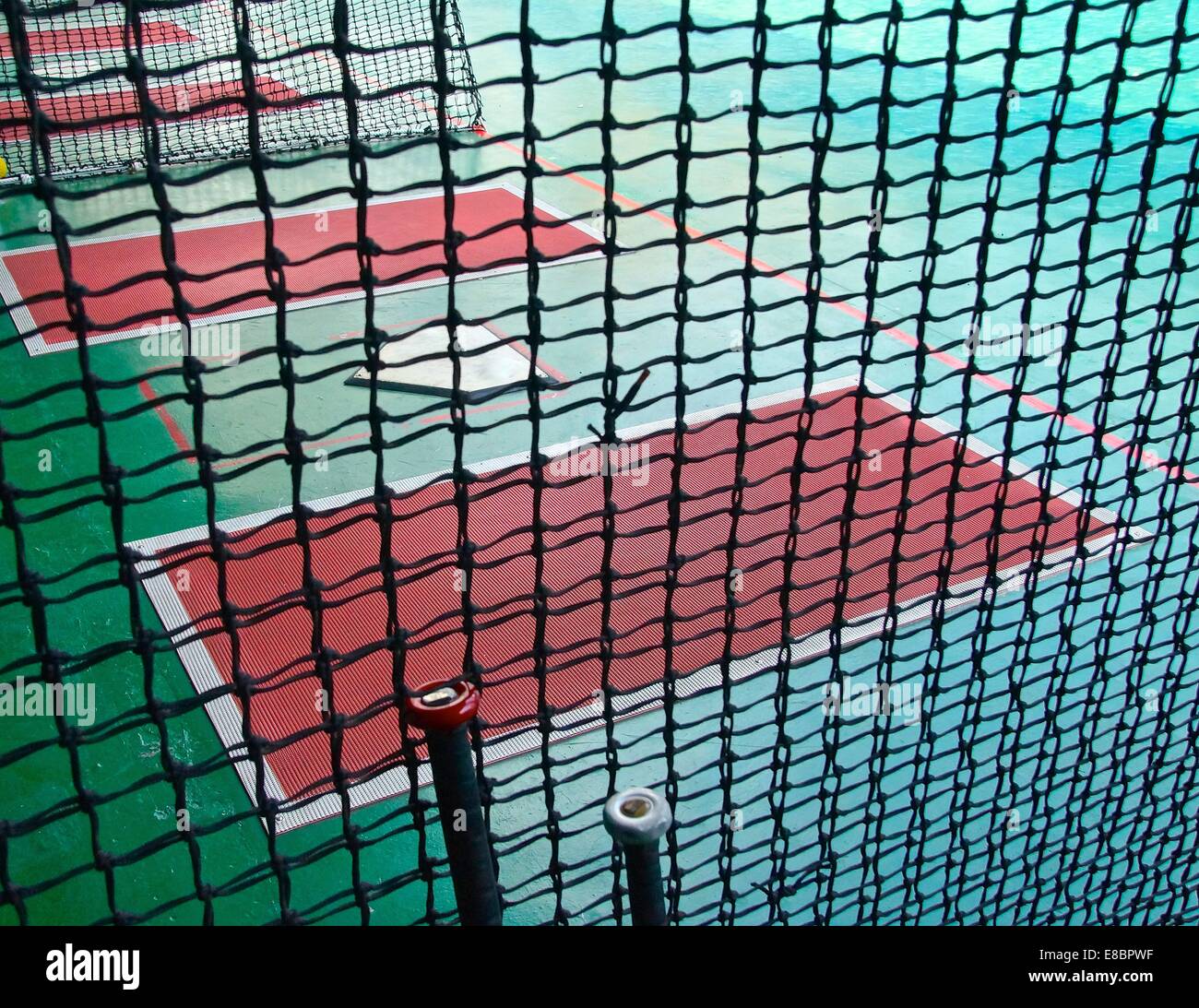 Hitting baseball cage hi-res stock photography and images - Alamy
