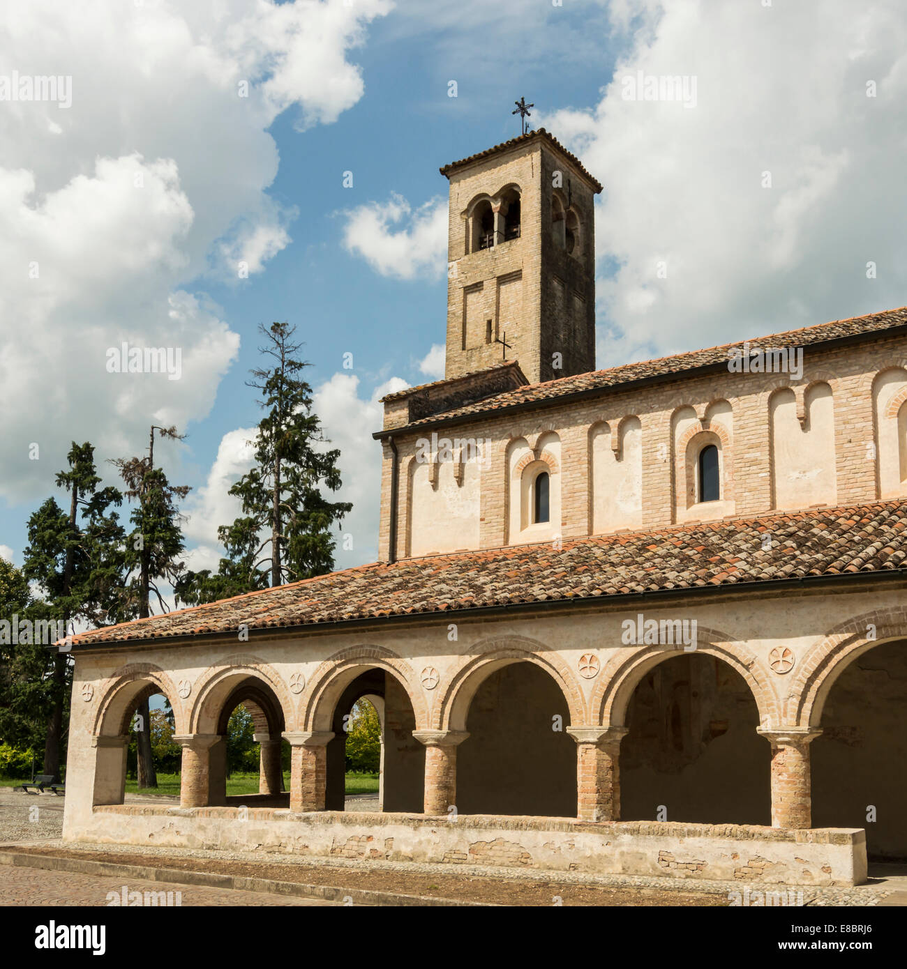 Church of the 13th century built by the order of the Templars Stock ...