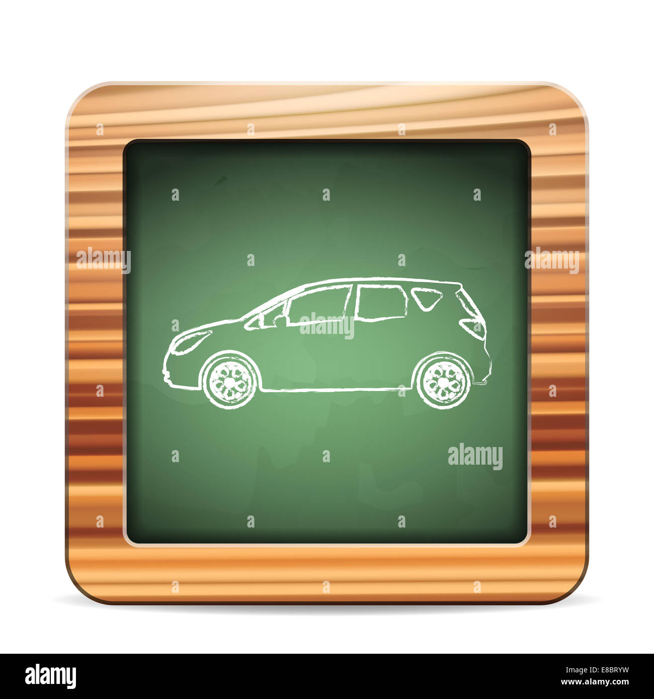 Car drawing on chalkboard car hi-res stock photography and images - Alamy