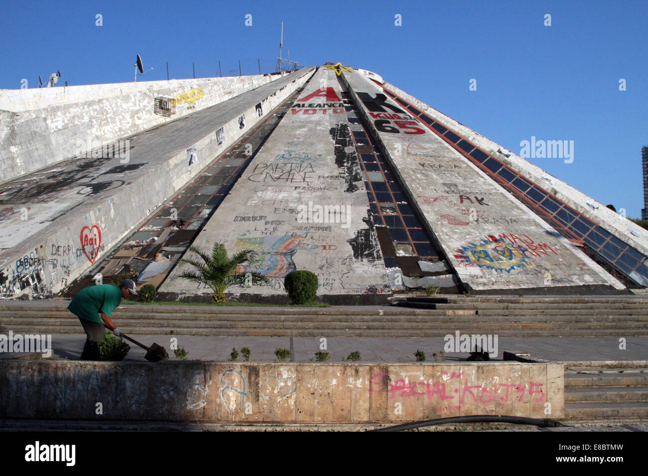 Tirana pyramid hi-res stock photography and images - Alamy