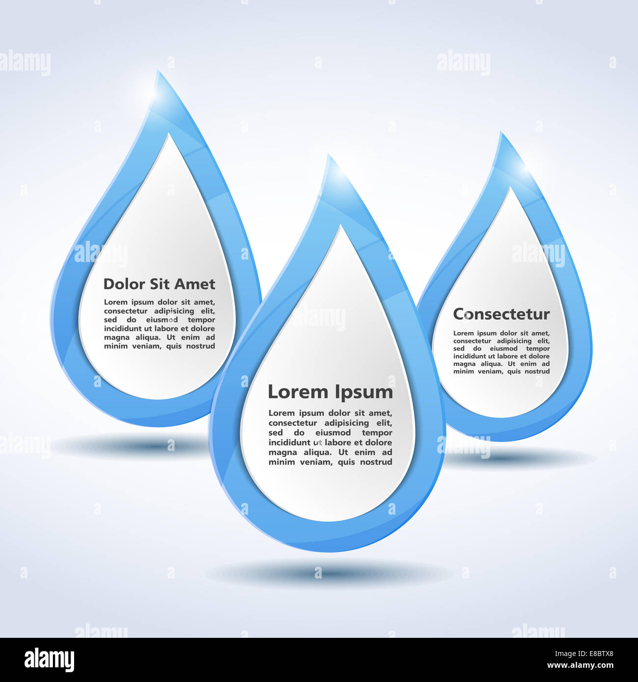 Water drop word hi-res stock photography and images - Alamy