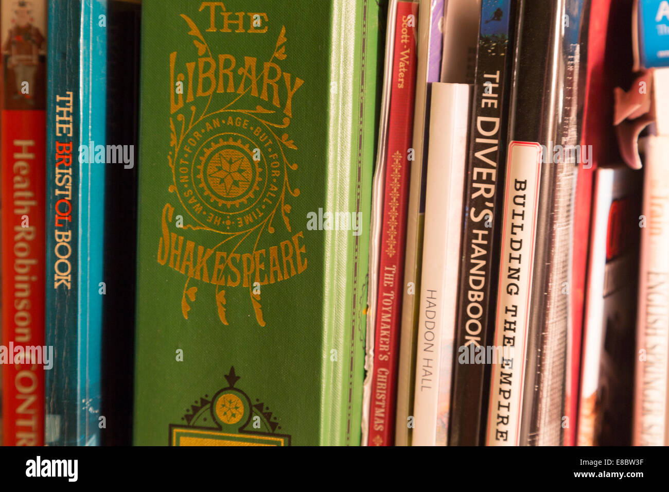 Selection of books Stock Photo - Alamy
