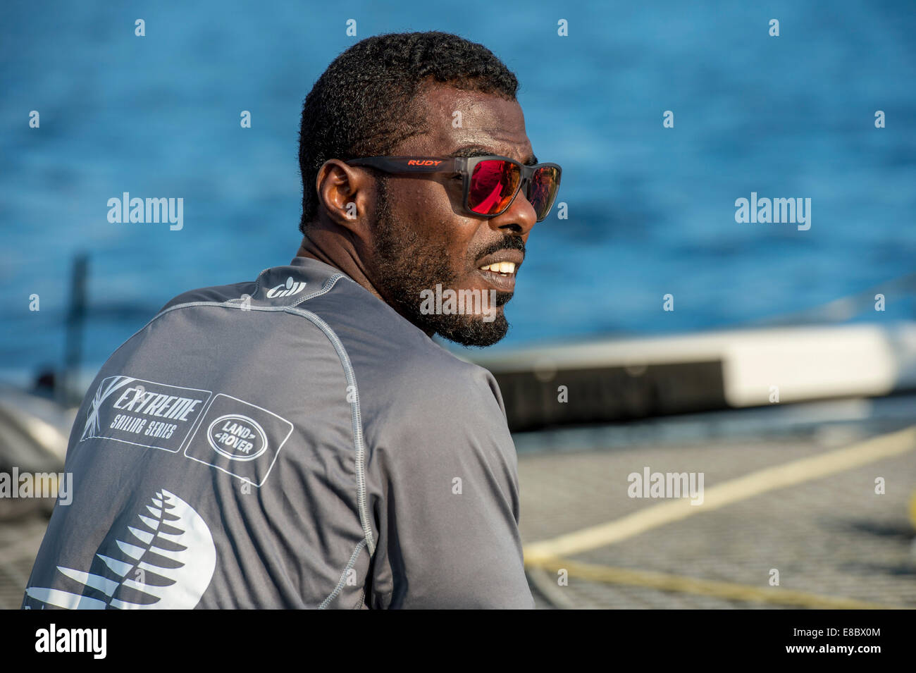 Nice, France. 4th October, 2014. Sulaiman Almanji of Team Oman Air ...