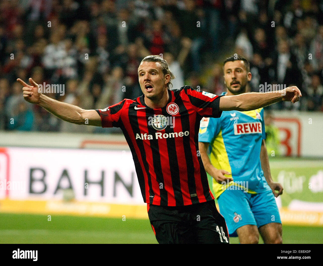 Frankfurt Main, Germany. 04th Oct, 2014. Frankfurt's Alex Meier ...