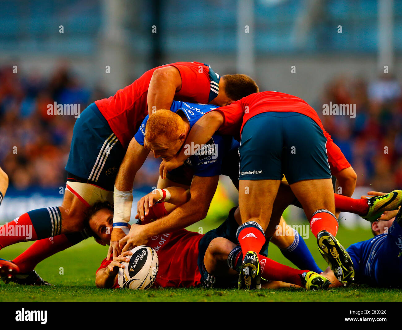 Dublin, Ireland. 04th Oct, 2014. Guinness Pro12. Leinster versus ...