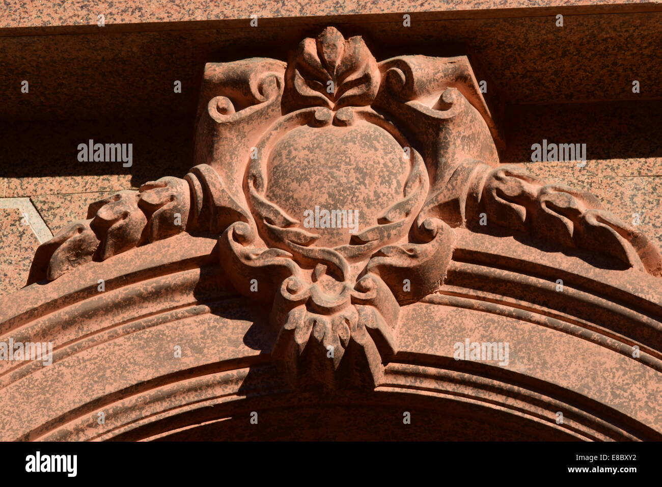 decorative detail, on a building Stock Photo - Alamy