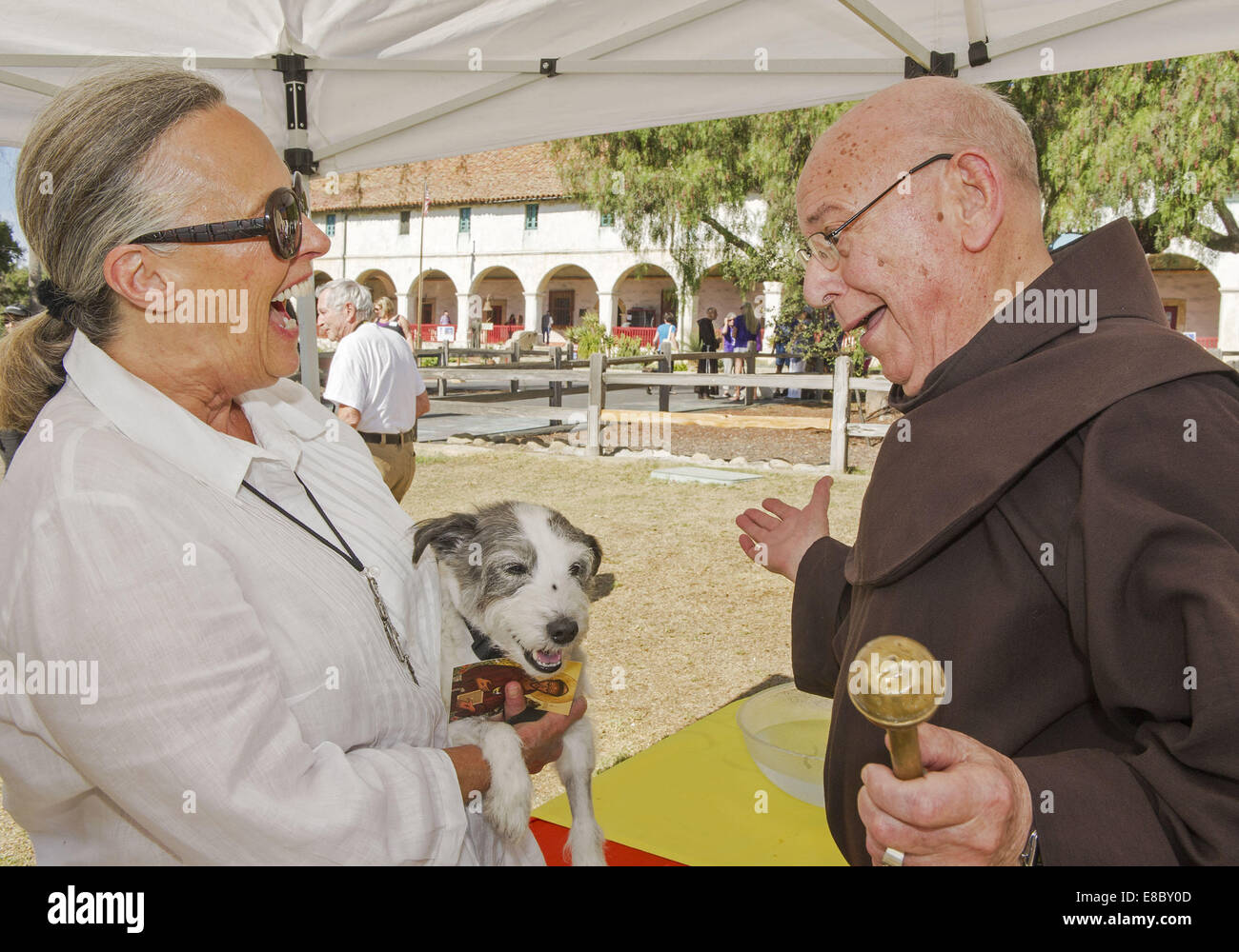 Santa Barbara, CA, USA. 4th Oct, 2014. Franciscan Brother Angelo ...