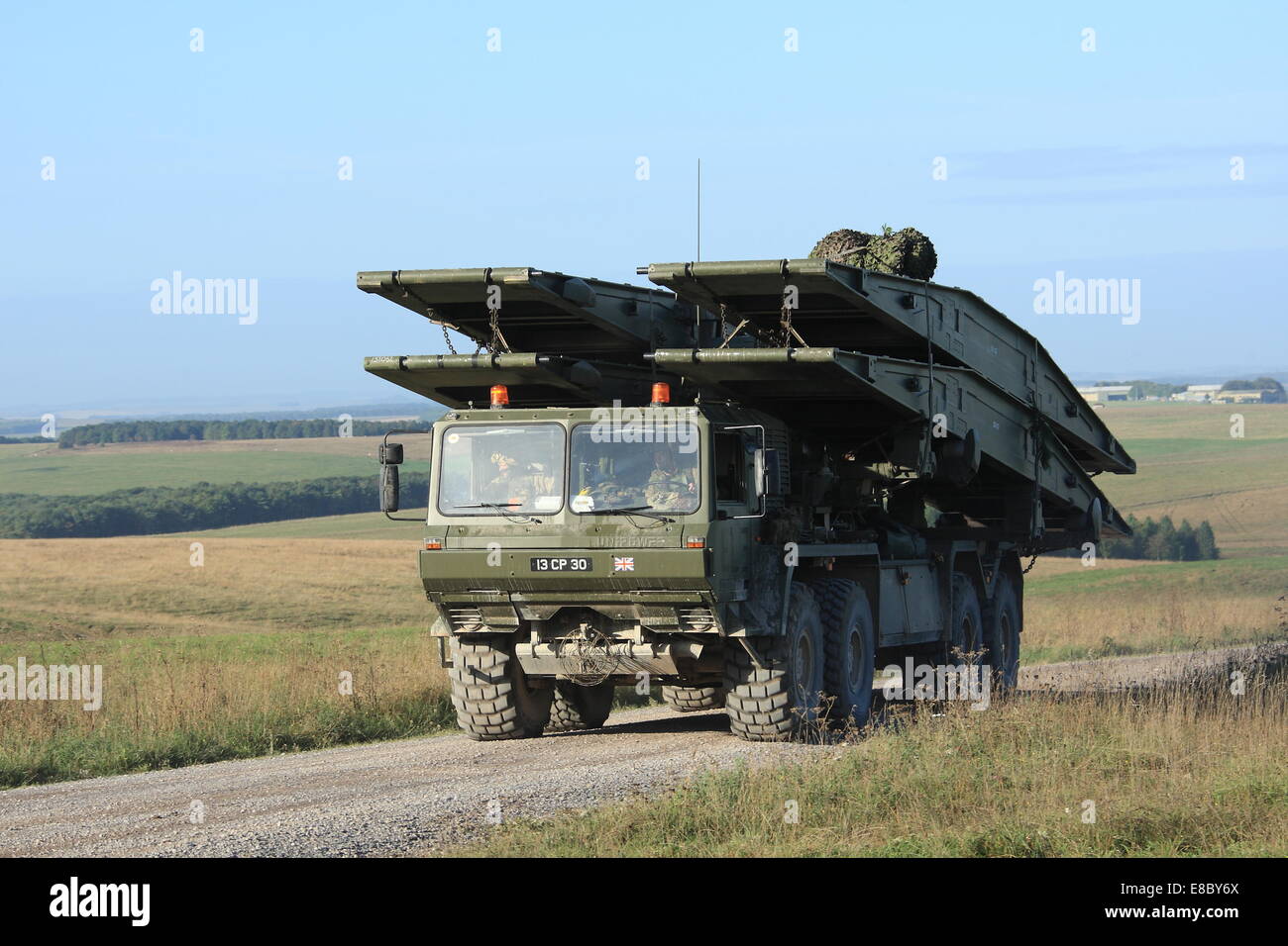 Alvis Unipower Tank Bridge Transporter Stock Photo - Alamy
