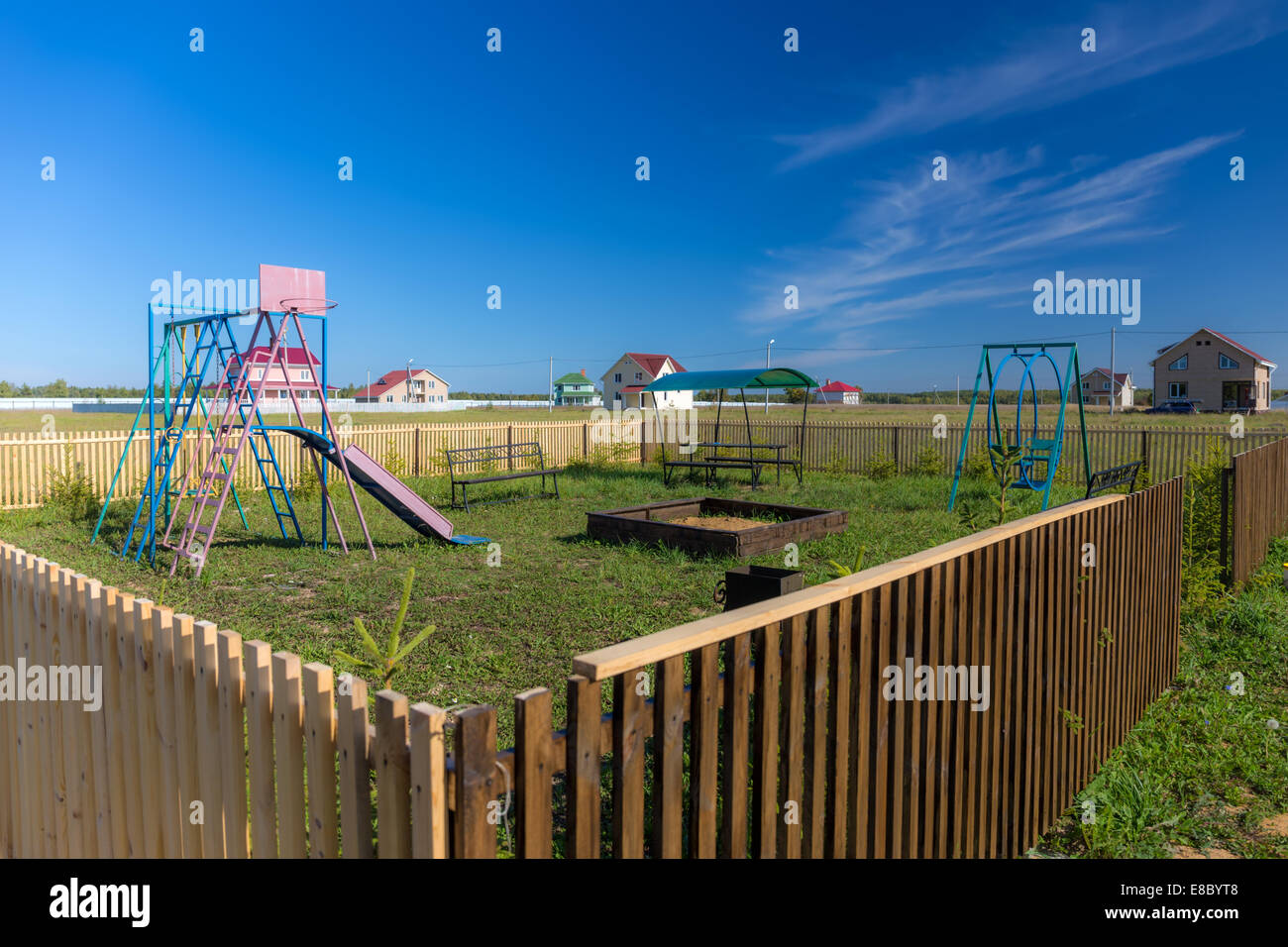 Small playground area hi-res stock photography and images - Alamy