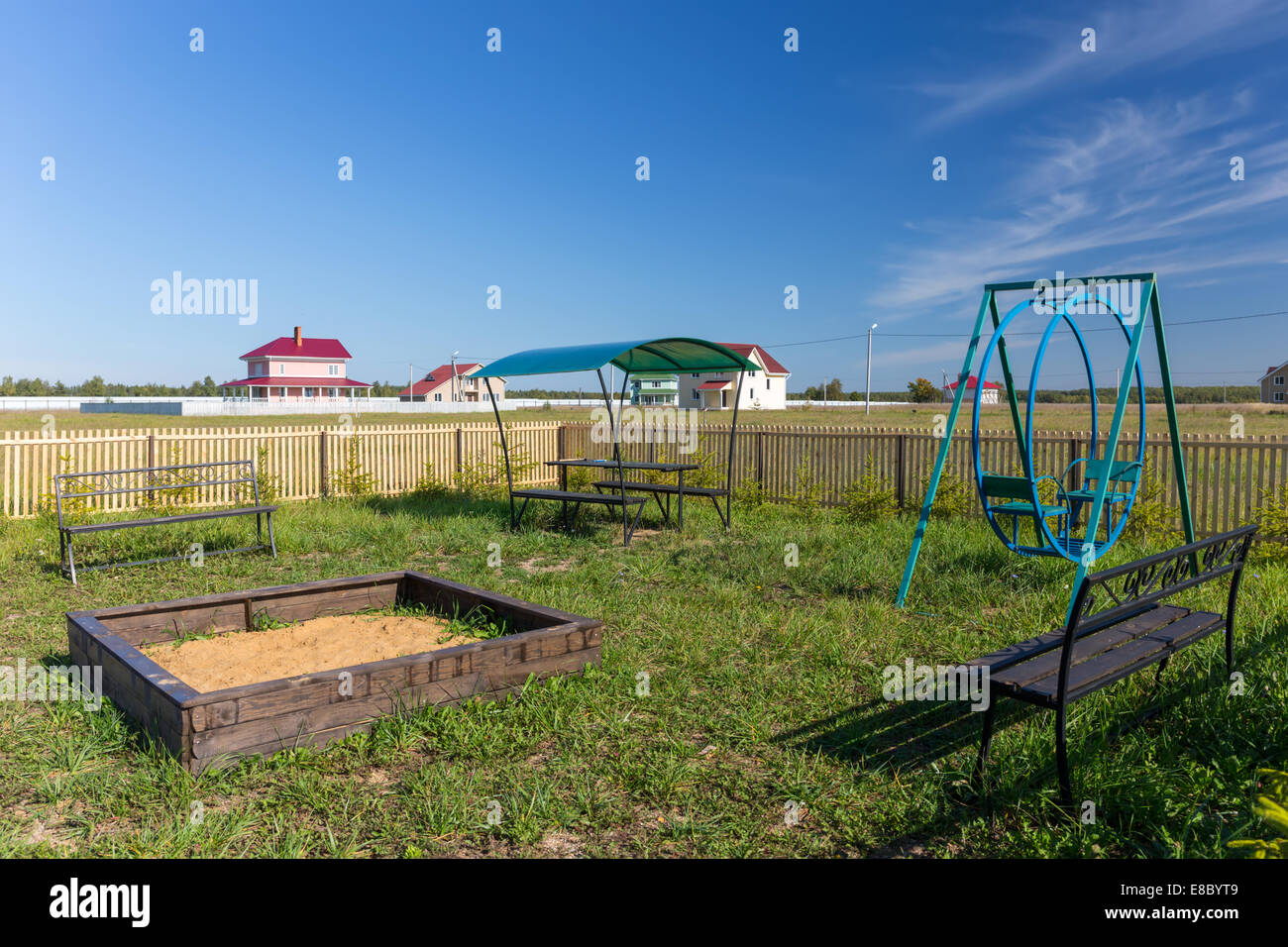 Small playground area hi-res stock photography and images - Alamy