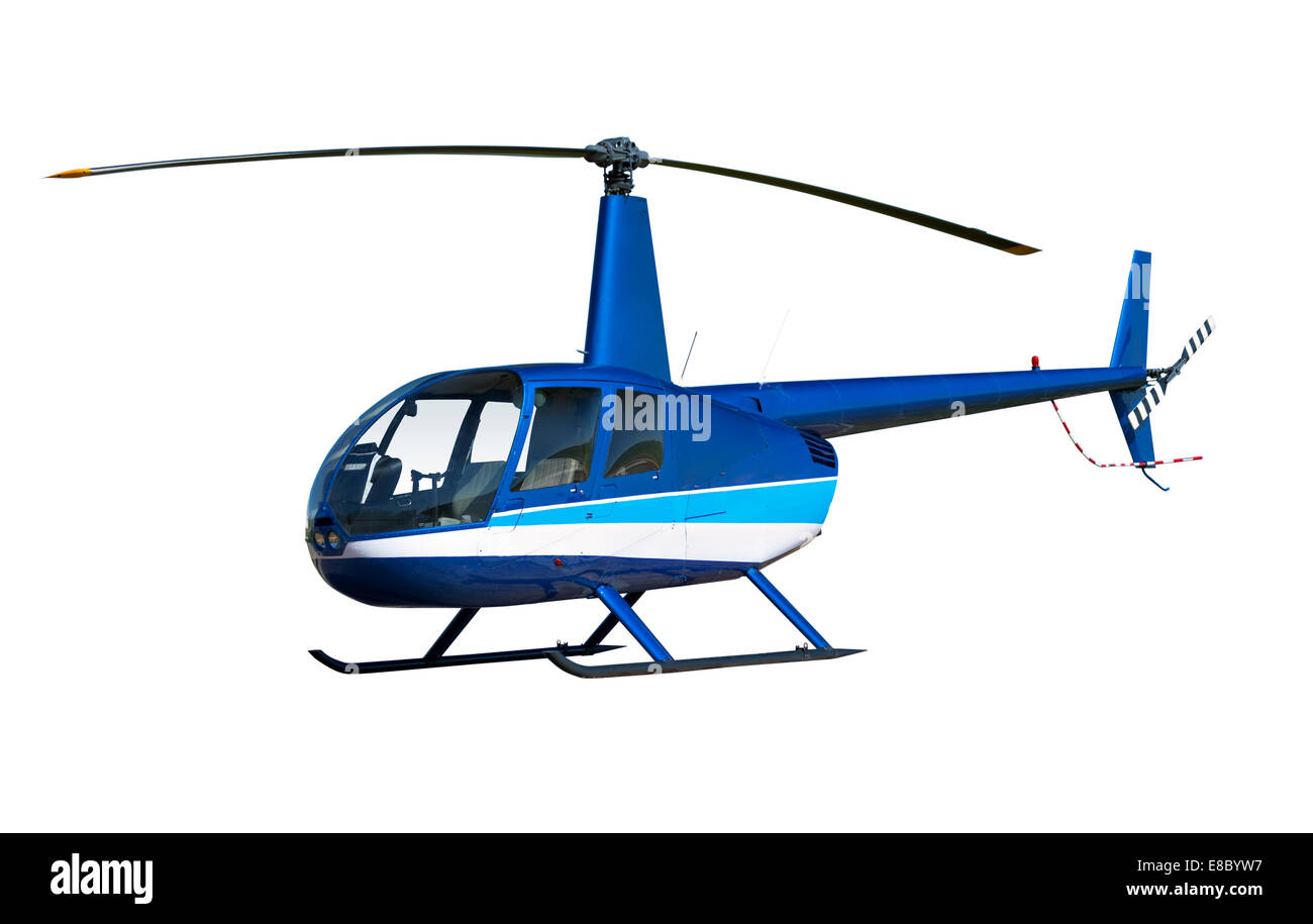 Light Blue Helicopter