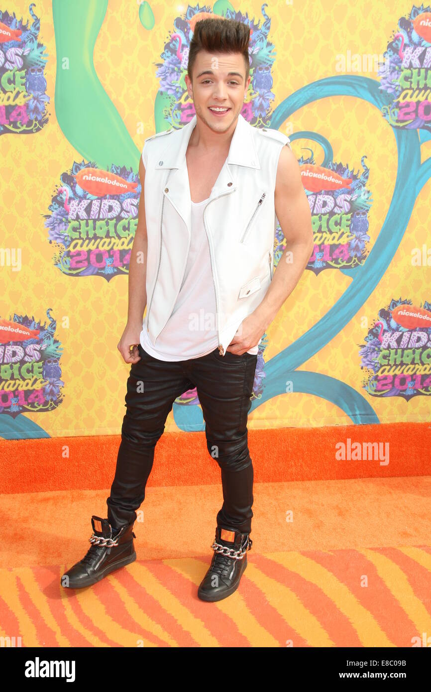 Nickelodeon's 27th Annual Kids' Choice Awards Featuring: Luca Hanni ...