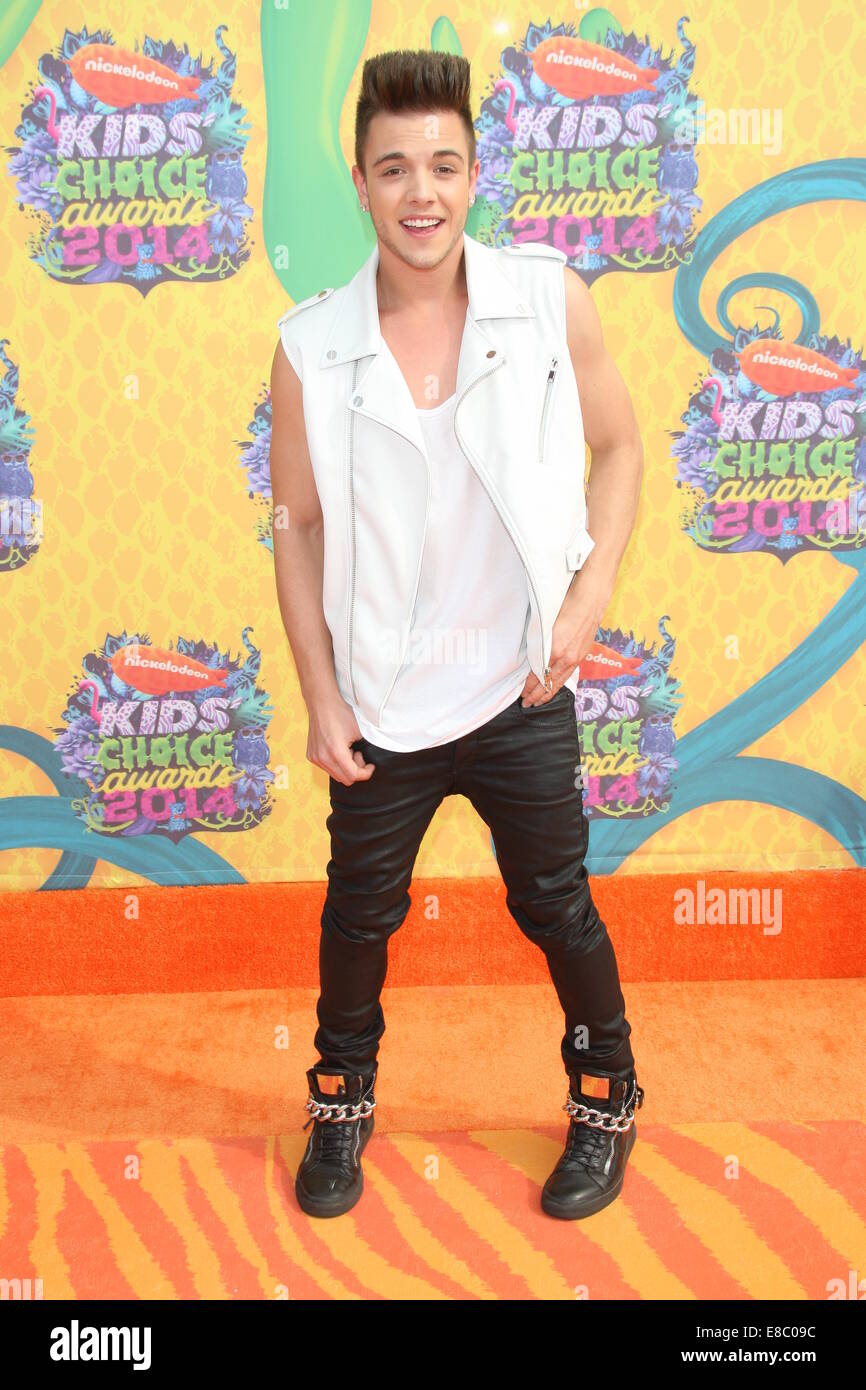 Nickelodeon's 27th Annual Kids' Choice Awards Featuring: Luca Hanni ...