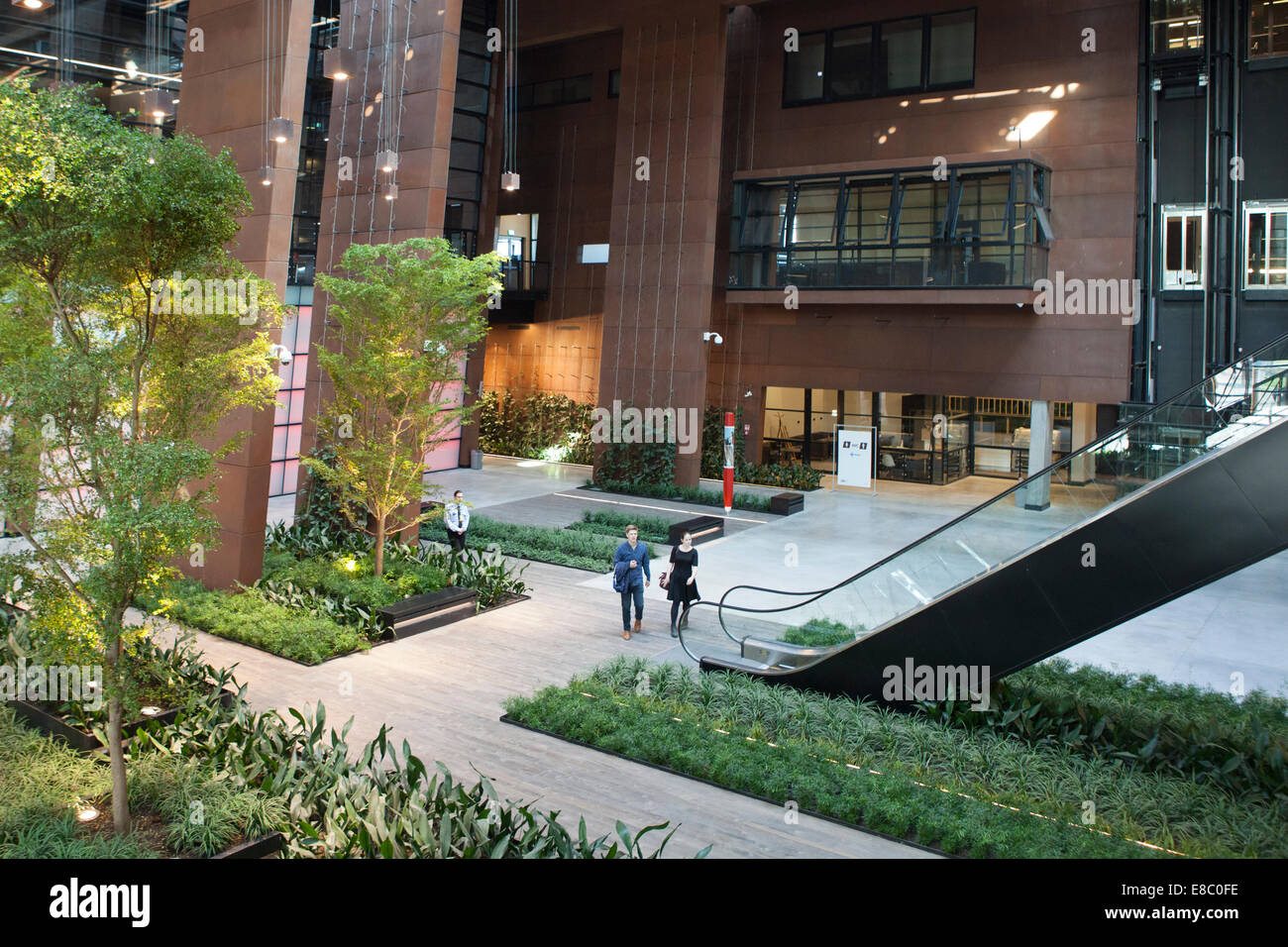 Inside the European centre of solidarity Stock Photo - Alamy