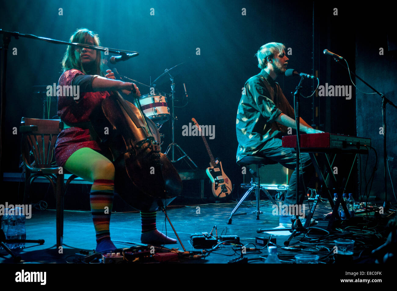 Einar Stray Orchestra live in concert Stock Photo - Alamy