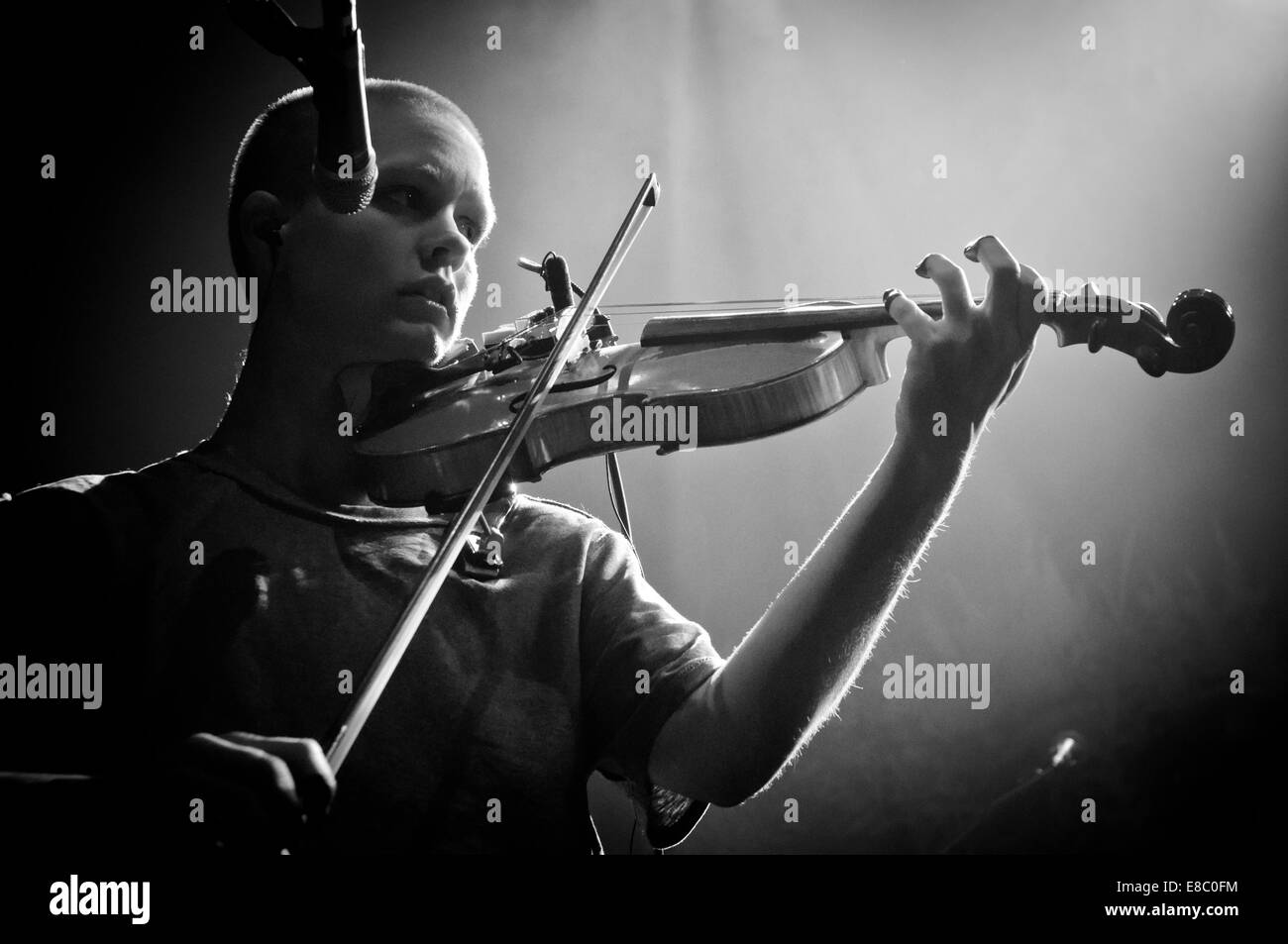 Einar Stray Orchestra live in concert Stock Photo - Alamy