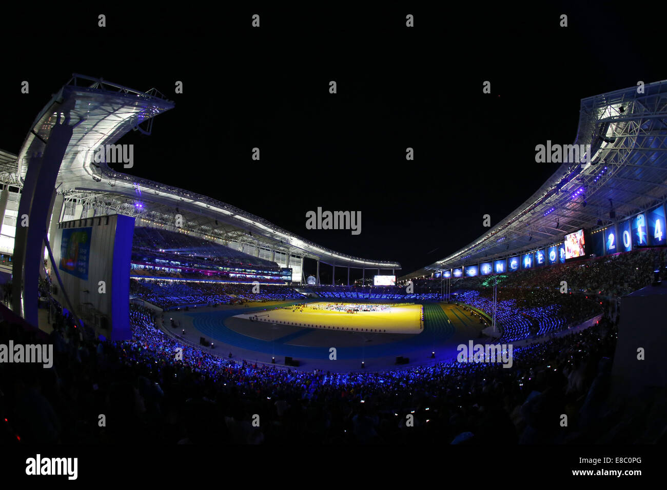 Incheon, South Korea. 4th Oct, 2014. General View Closing Ceremony ...