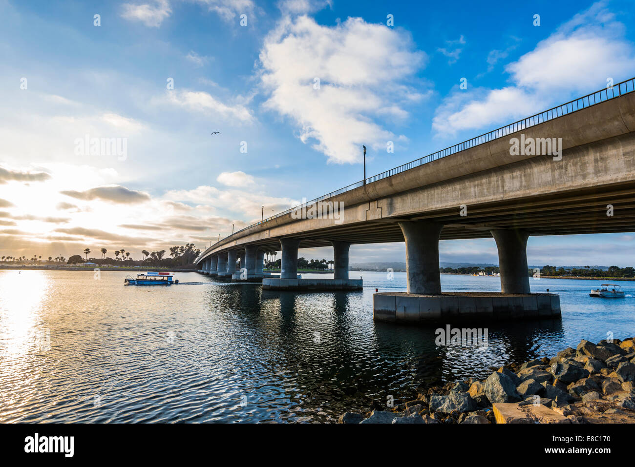 West mission bay drive bridge hi-res stock photography and images - Alamy