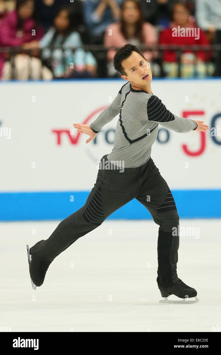 Saitama Super Arena, Saitama, Japan. 4th Oct, 2014. Patrick Chan (CAN ...