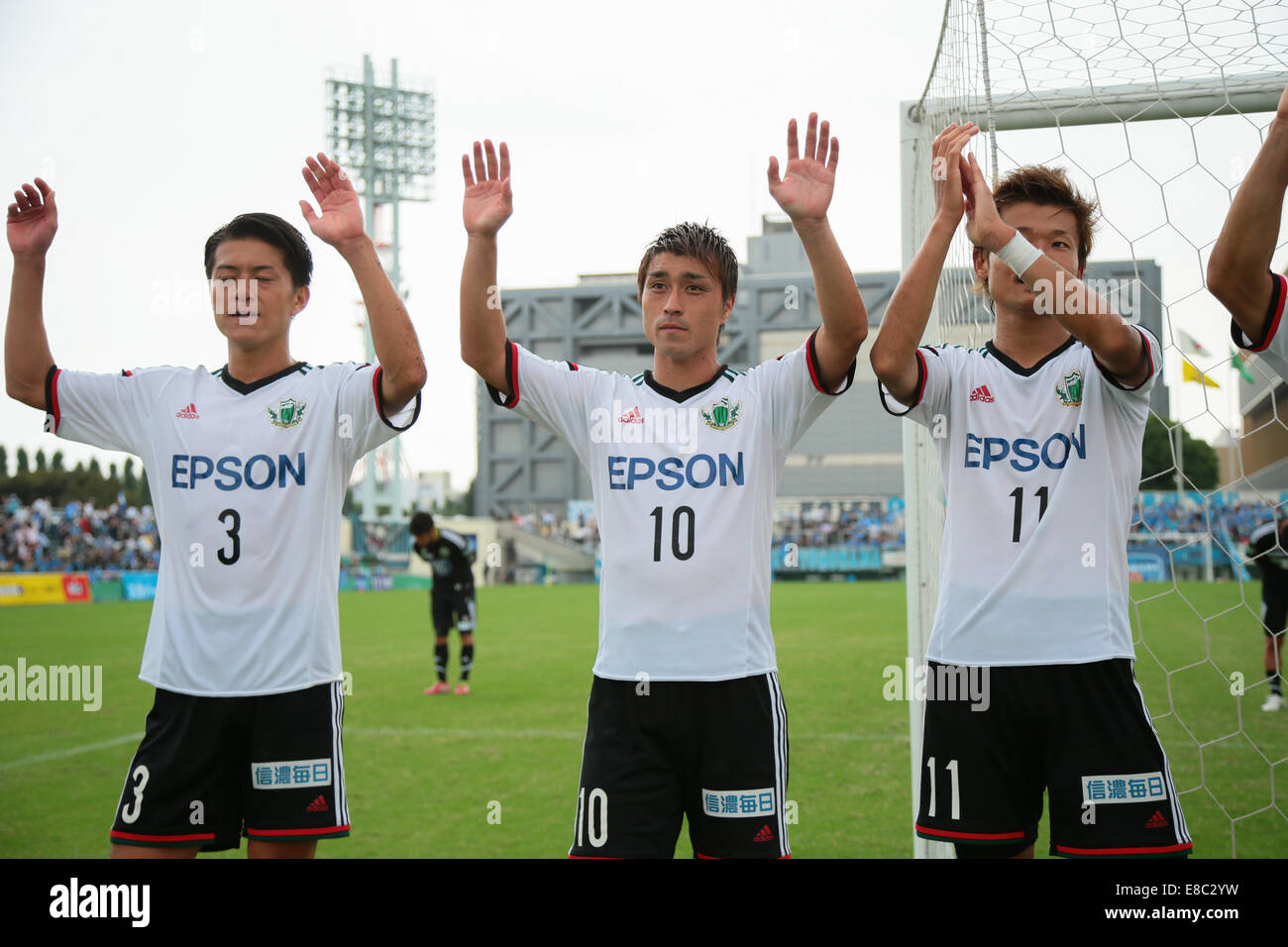 Tokyo, Japan. 4th Oct, 2014. (L to R) Hayama Tanaka, Takayuki Funayama (Yamaga), OCTOBER 4, 2014 ...