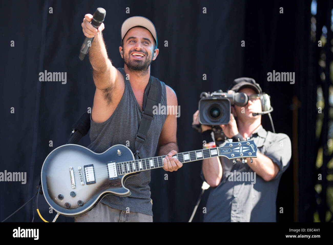 Austin, Texas, USA. 4th Oct, 2014. Musician ERIC RACHMANY of the band ...